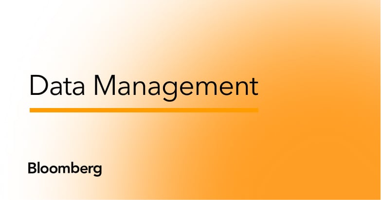 Data Management | Bloomberg Professional Services