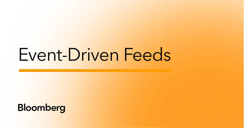 Event-Driven Feeds | Bloomberg Professional Services