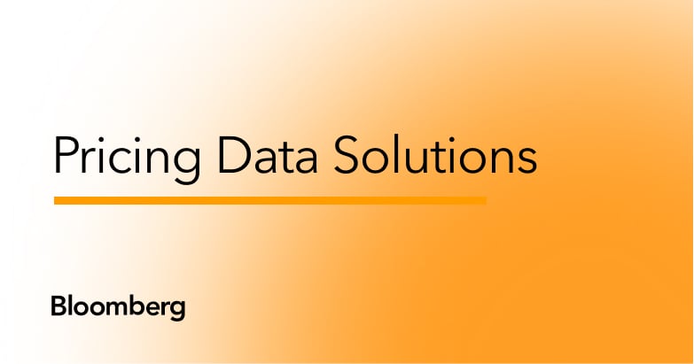 Pricing Data Solutions | Bloomberg Professional Services